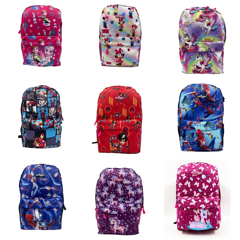 Smiggle Unicorn Bag School Smiggle Unicorn Beg Budak Beg Sekolah Girl ...