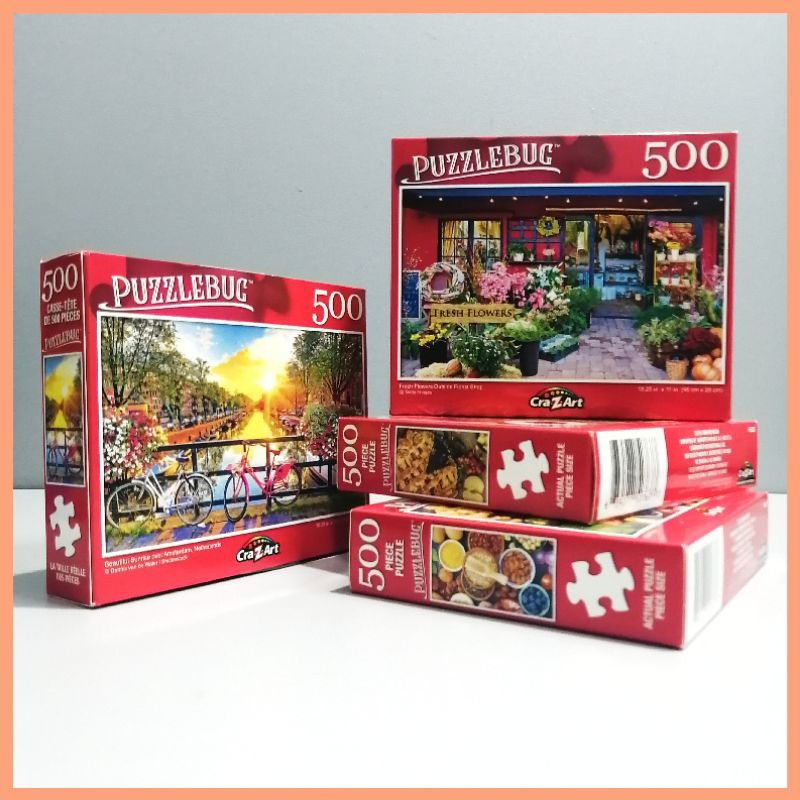 CRAZ ART Puzzlebug 500 pcs Jigsaw Puzzle | Shopee Malaysia