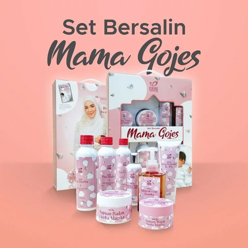 DHERBS SET BERSALIN MAMA GOJES (mak bidan) | Shopee Malaysia