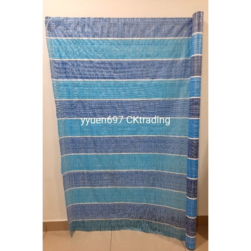 Plastik kanvas biru putih,1 gulung 150kaki x 6kaki | Shopee Malaysia
