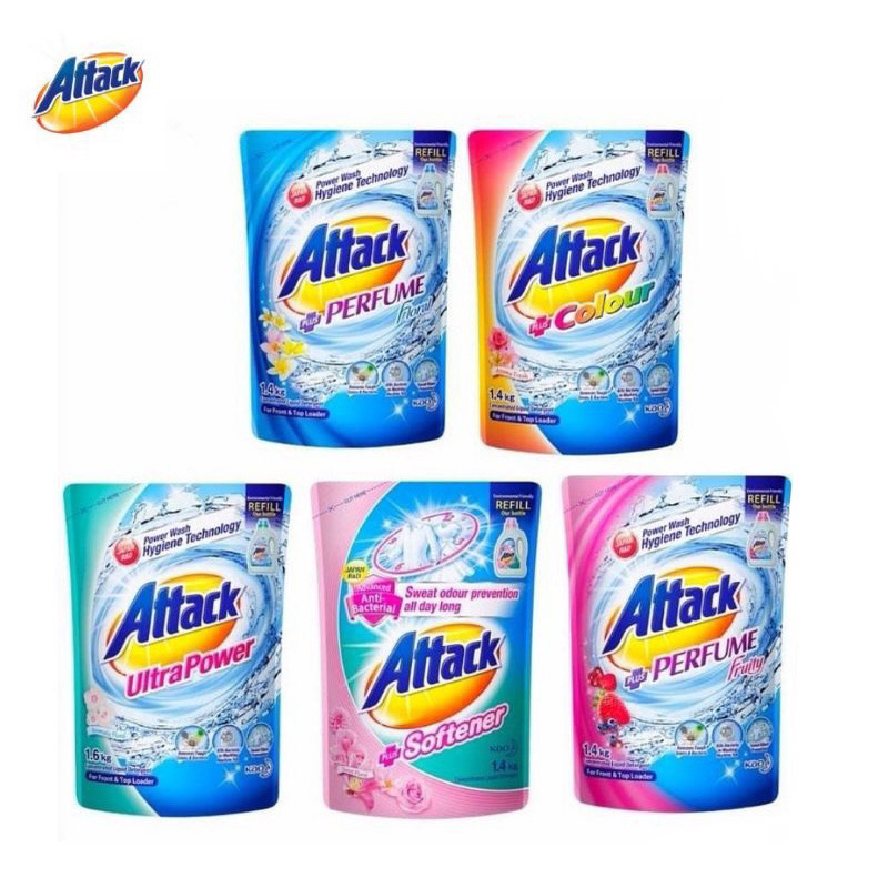 Attack Liquid Detergent 700g/800g | Shopee Malaysia