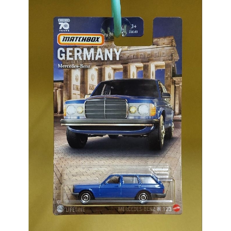 Matchbox GERMANY Mercedes-Benz W123 / W 123 (Blue) | Shopee Malaysia