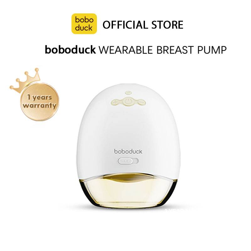Boboduck Wearable Electric BreastPump Wireless Pam Susu Tanpa Kawalan Tangan F5070 | Shopee Malaysia