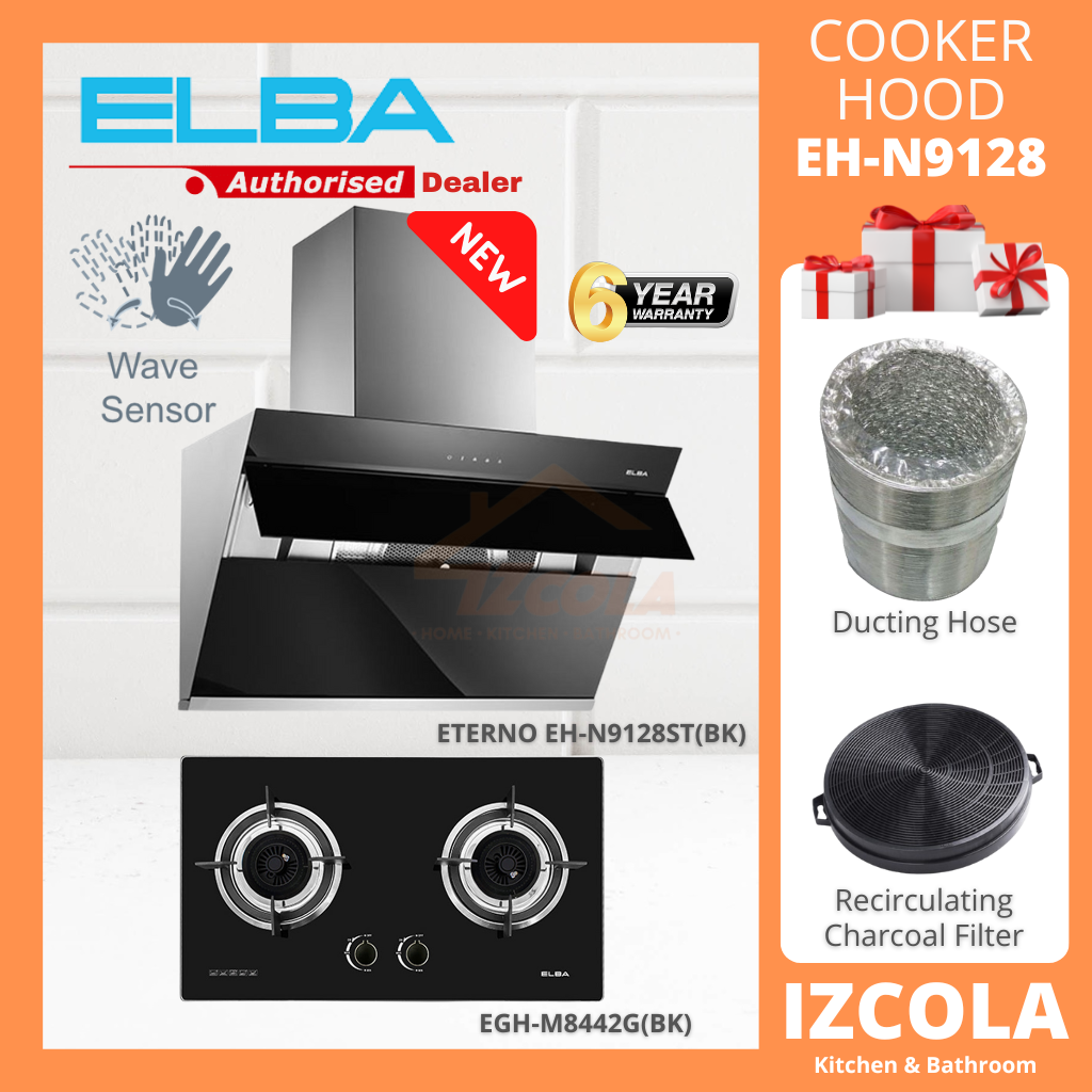 ELBA SENSO EH-N9638ST(SS) ETERNO EH-N9128ST Cooker Hood Kitchen Hood ...
