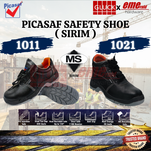 PICASAF SIRIM MALAYSIA SAFETY SHOE BOOTS LOW CUT / MID CUT (GOOD ...