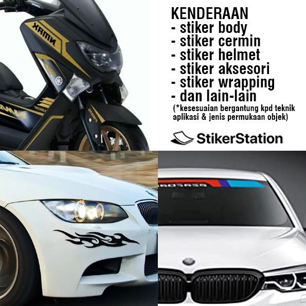 2 KAKI LEBAR STICKER - 2 FT CUTTING STICKER Oracal 651 Sticker Factory ...