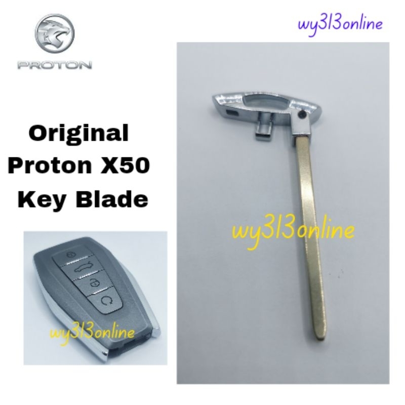 Original Proton X50 Smart Key Blade | Shopee Malaysia