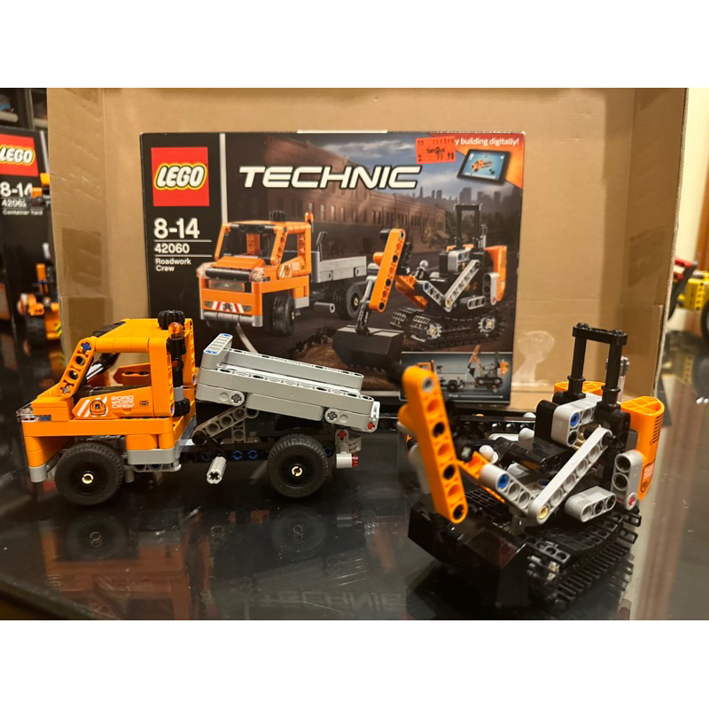 Lego Technic 42060 Roadwork Crew (preloved) | Shopee Malaysia