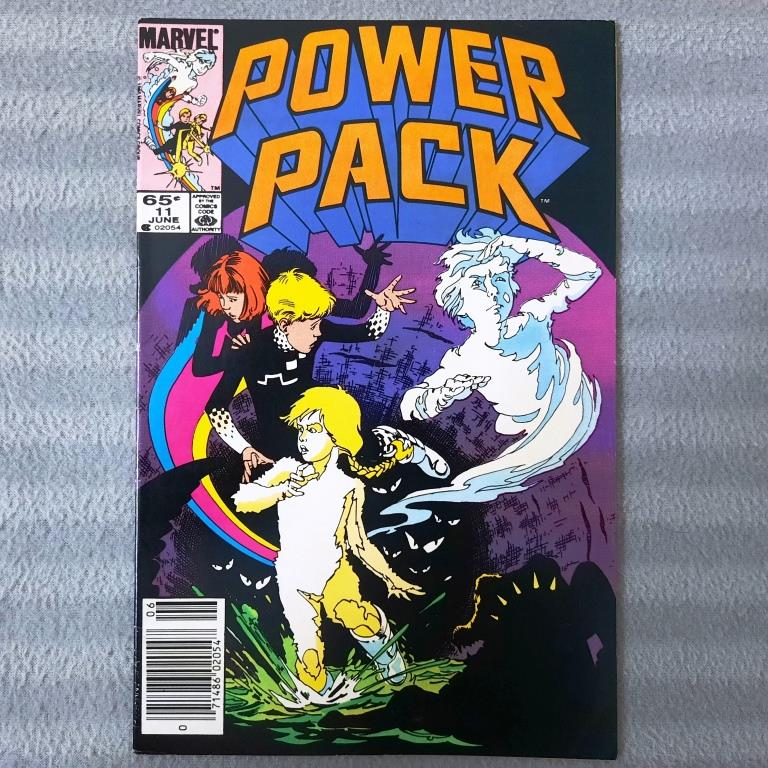 Power Pack #11 Newsstand (Marvel Comics) June Brigman, Bob Wiacek ...