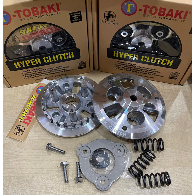 TOBAKI YAMAHA R15 Y15 Y16 HYPER CLUTCH SET -THC09 (CAN FIX AT Y15 /Y16 ...
