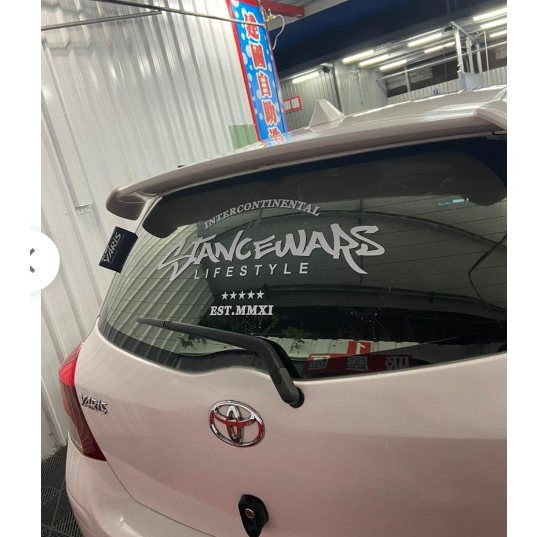 STANCEWARS LIFRSTYLE CAR REAR STICKER FOR PERODUA ALZA MYVI VIVA AXIA ...