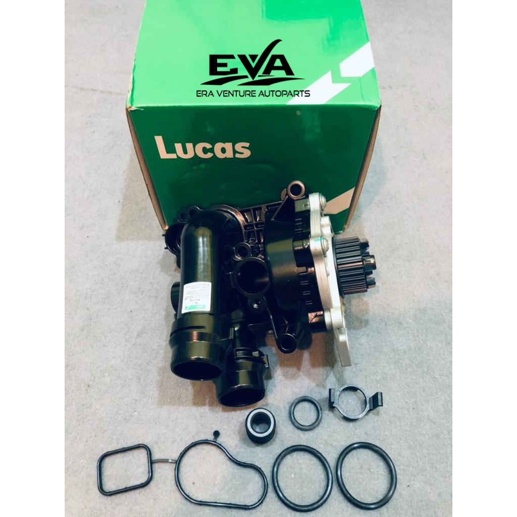 ALUMINIUM OEM HIGH FLOW WATER PUMP ASSY FOR AUDI VW 1.8T 2.OT Passat ...