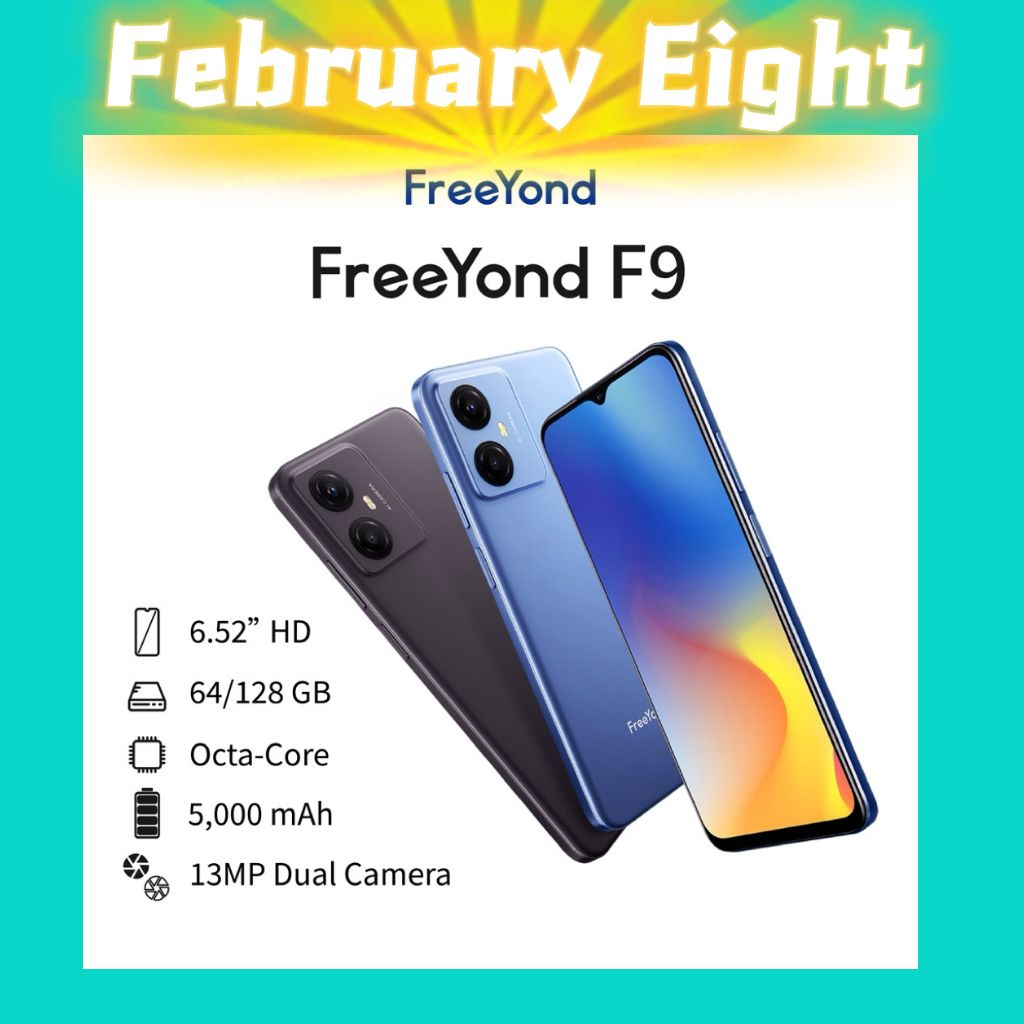 Freeyond F9 4+64 /6+128 Ready Stock Black/Blue | Shopee Malaysia