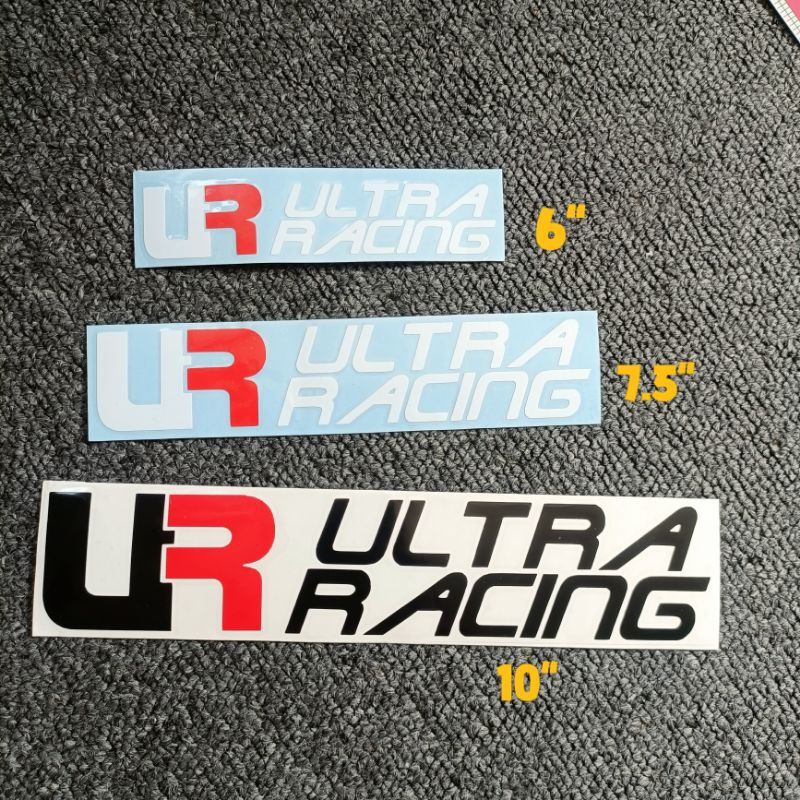 sticker = ULTRA RACING 1pcs | Shopee Malaysia