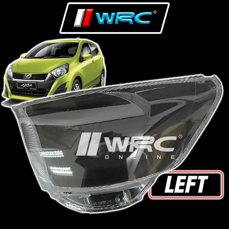 Perodua Axia G Spec 2014 - 2016 Plastic Headlamp Clear Lens ( 1pc ...