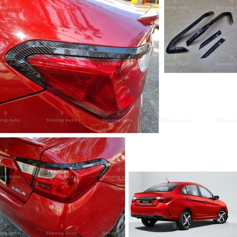 proton saga vvt 2016-2025 tail lamp lip cover sportivo design mc1 mc2 ...