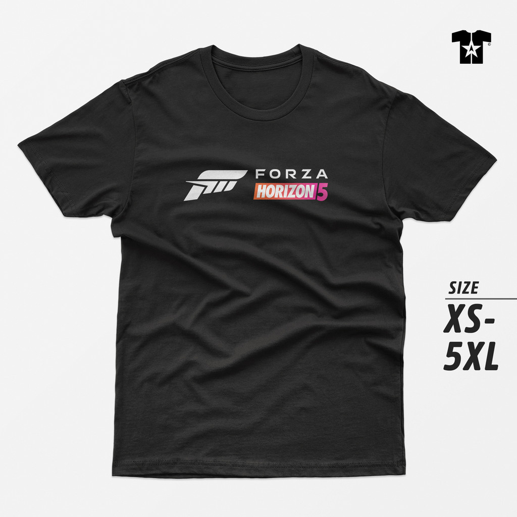 Forza Horizon 5 Gaming T-shirt. Baju Gamer Xbox PC Shirt for Racing ...