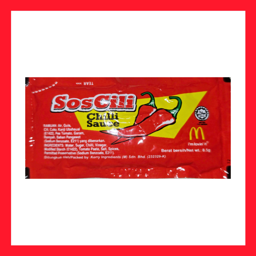 McDonalds Chilli Sauce Ready Stock | Shopee Malaysia