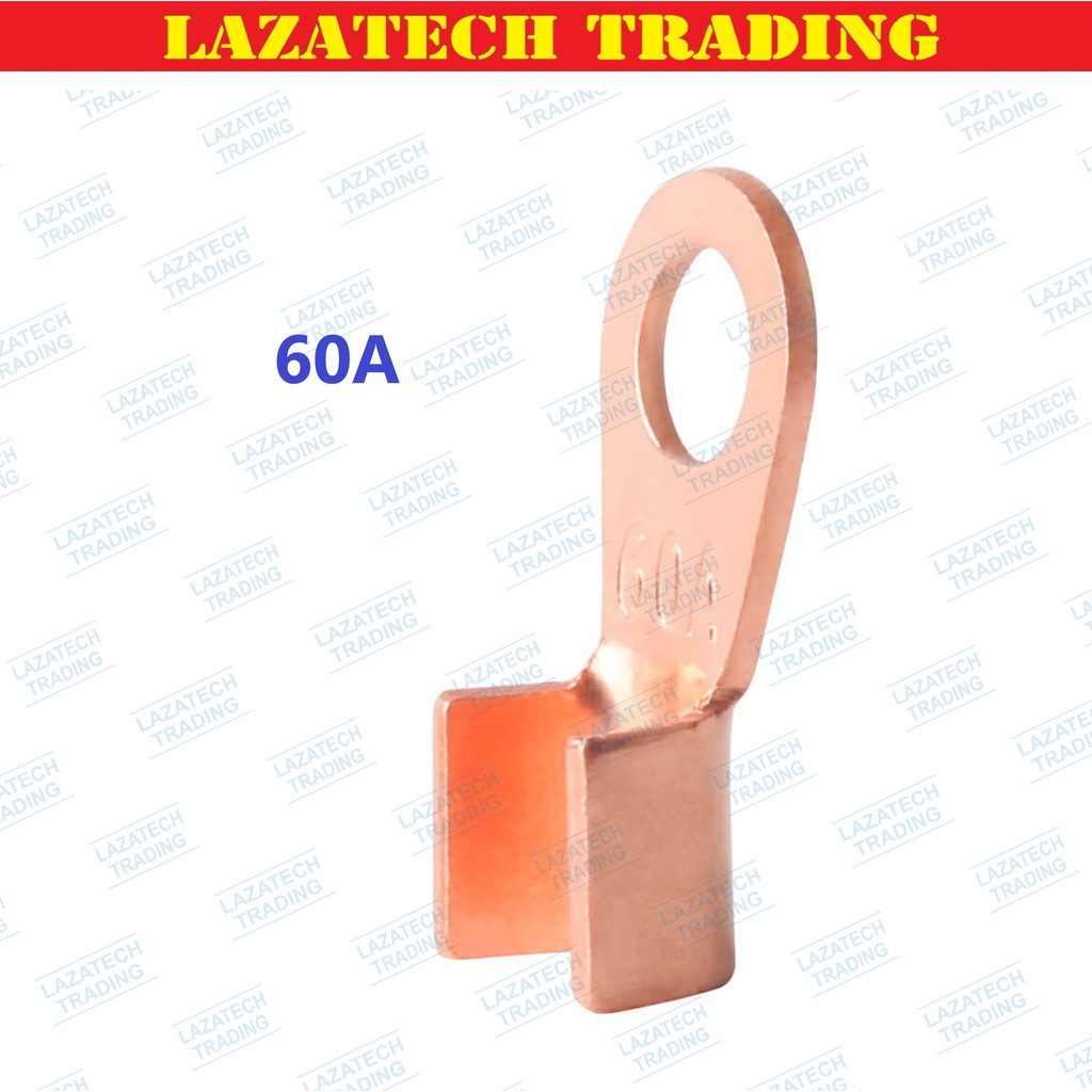 POWER AMP CABLE (8GA, 4GA, 2GA) OT-RING TERMINAL CLIP (1pc) | Shopee ...