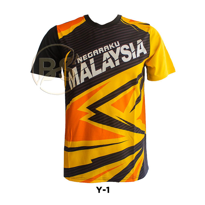 (HARGA MURAH) JERSEY MALAYSIA DEWASA FULL PRINT CUTTING BESAR / BAJU MALAYSIA DEWASA PLUS SIZE ...