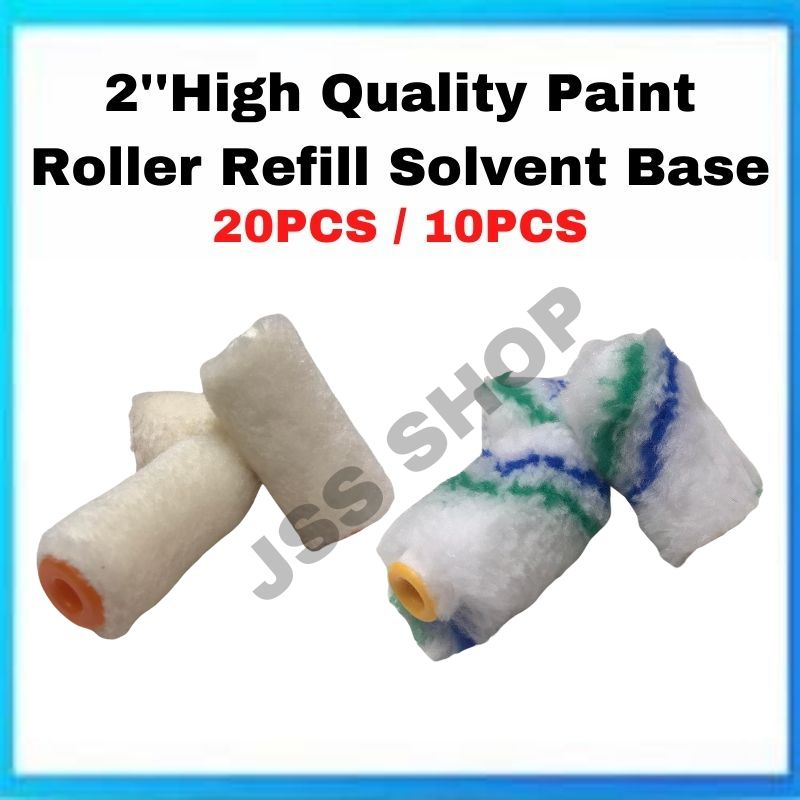2'' Paint Roller Refill Solvent Base (Lambwool & Tiger Line) | Shopee ...