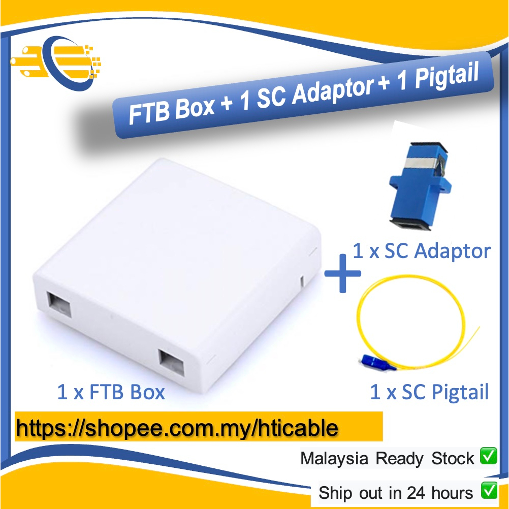 2 Ports FWS FTTH Fiber Optic Terminal Box / Junction Box / Fiber Optic ...