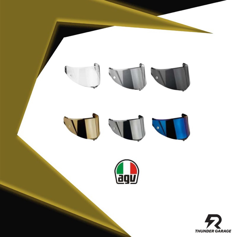 AGV Visor Race 3 For Pista GP RR | Pista GP R | Corsa R (Original 100% ...