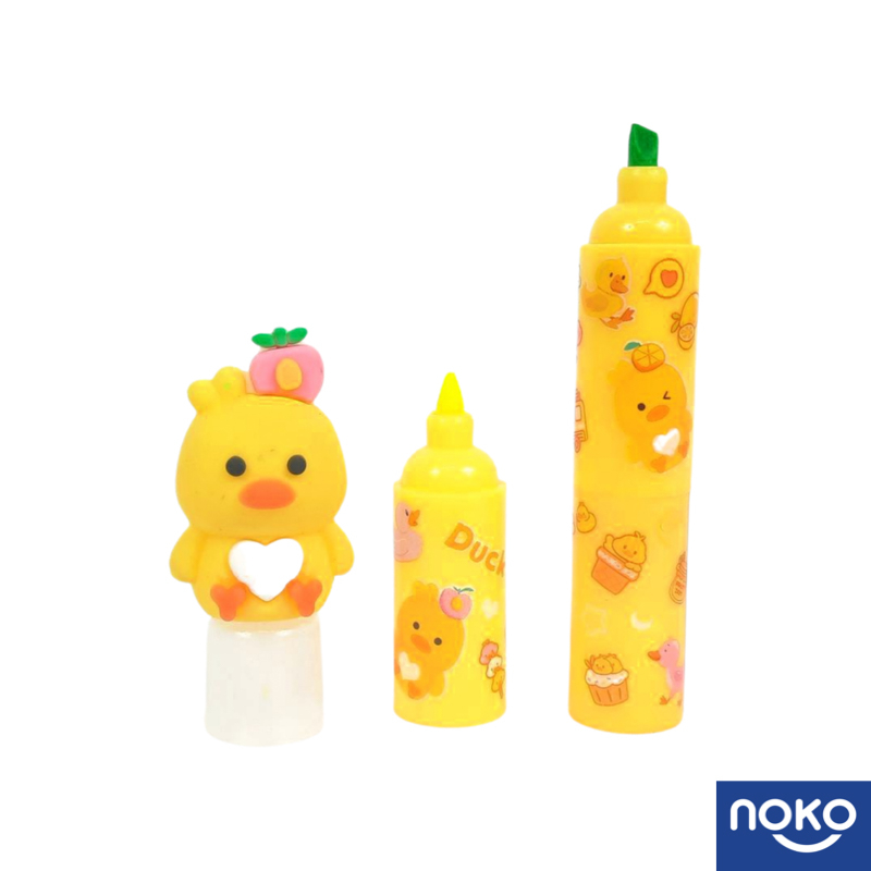Stackable Cute Highlighter Pen 5 Colors School Office Stationery Kids ...