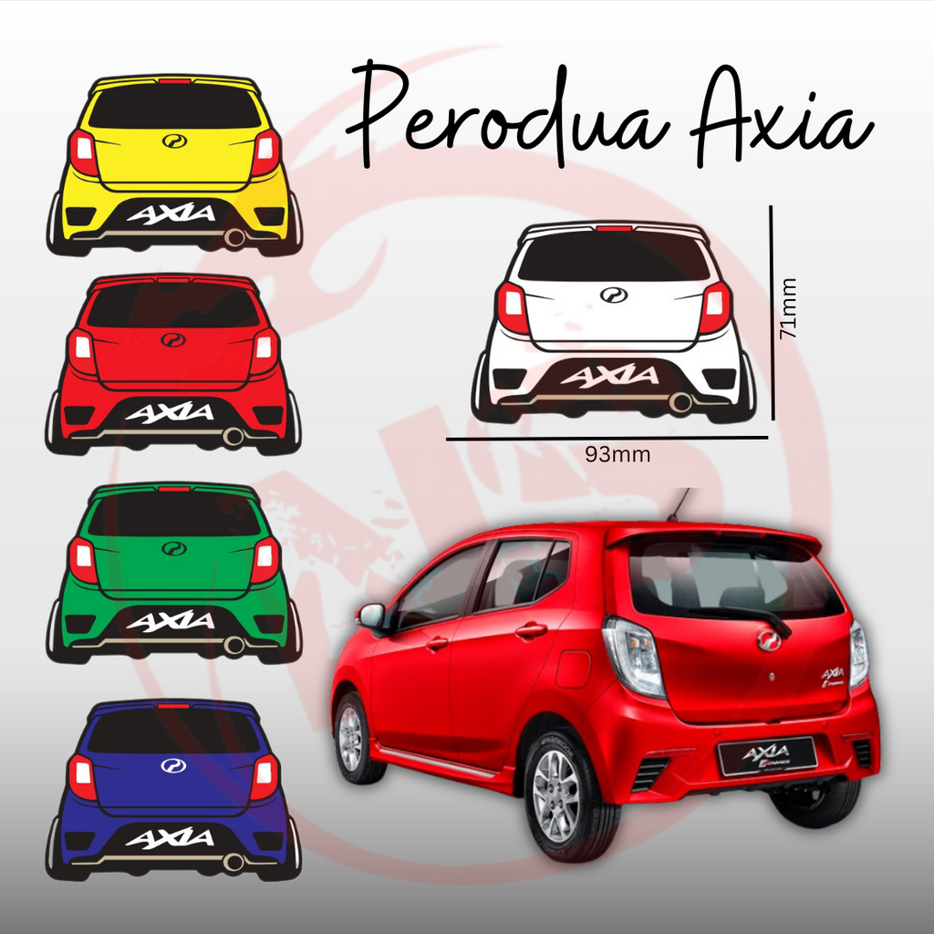 Perodua Car Model Sticker( No Plat) Myvi/Bezza/Aixa/Viva/Alza/Myvi2018 ...