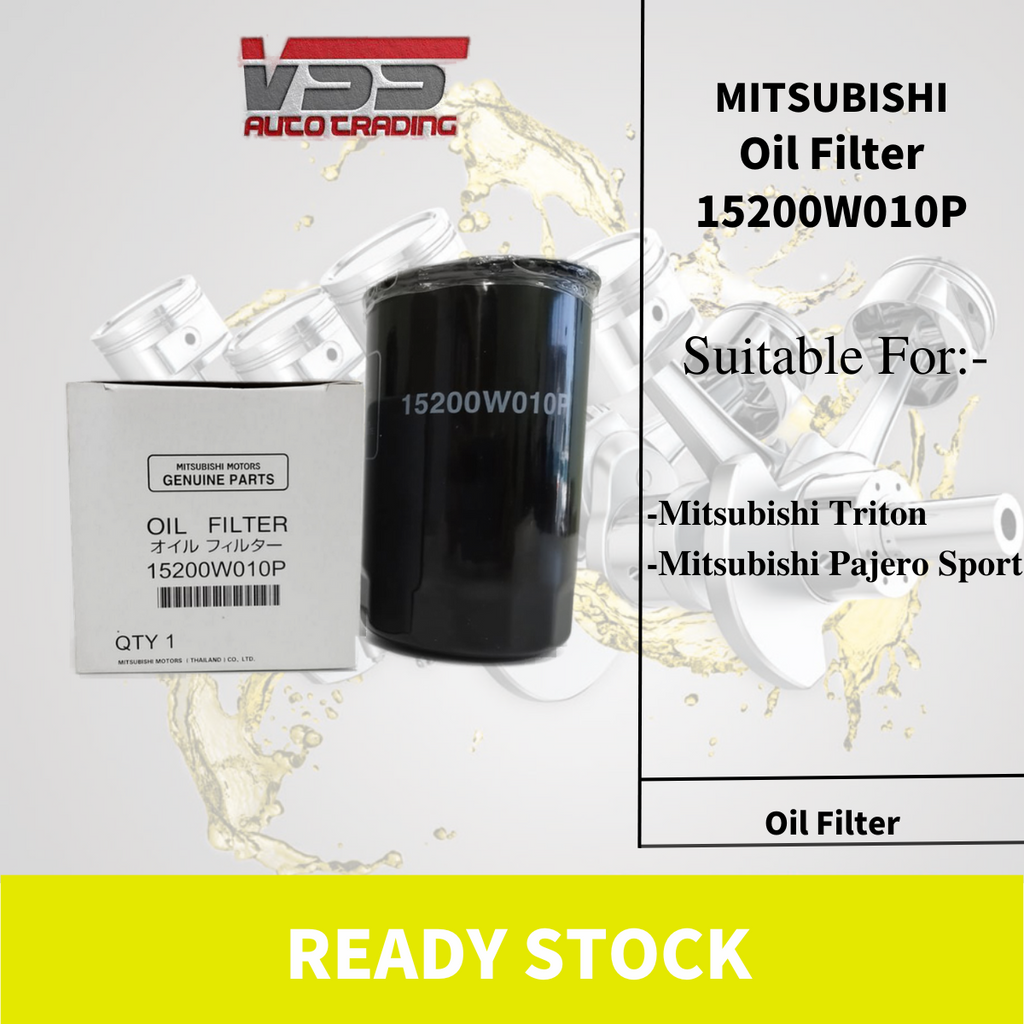 Mitsubishi Oil Filter for Mitsubishi Triton & Pajero Sport 2.5cc Diesel ...