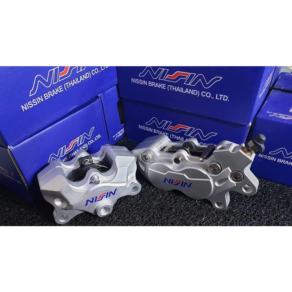 NISSIN BRAKE CALIPER 4POT 2POT UNIVERSAL MOTORCYCLE LC135/VF3i/R15/Y15 ...