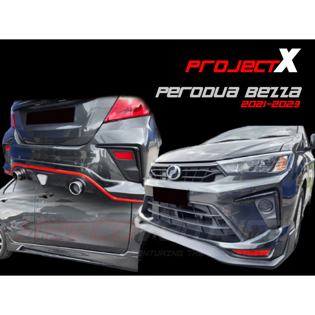 🔥NEW ARRIVAL🔥PERODUA BEZZA FL | PROJECT X BODYKIT | 2021-2023 | ABS ...