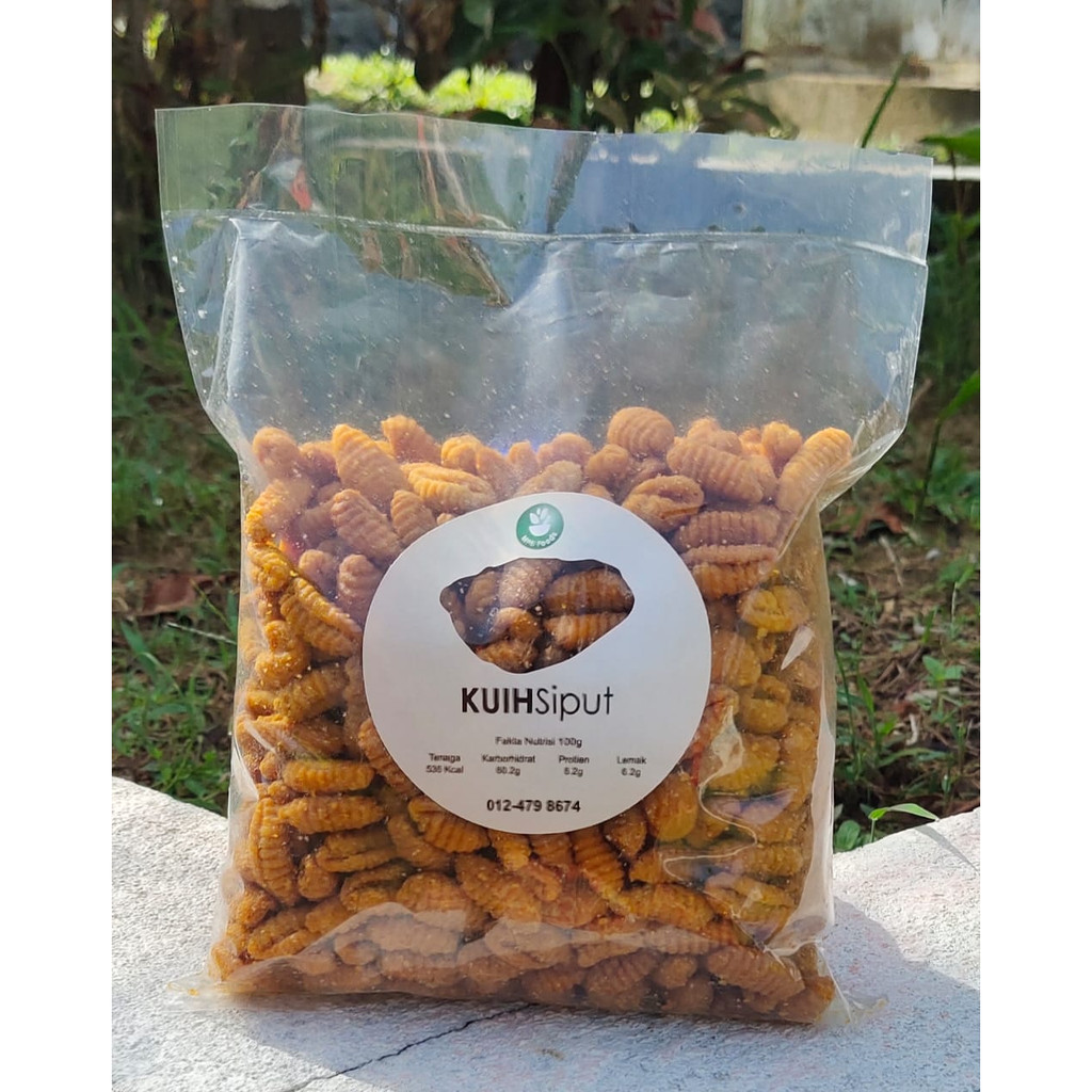 Kuih Siput Siti Khadijah SEDAP RANGUP RAPUH 500g l BANAI Kuih Siput ...