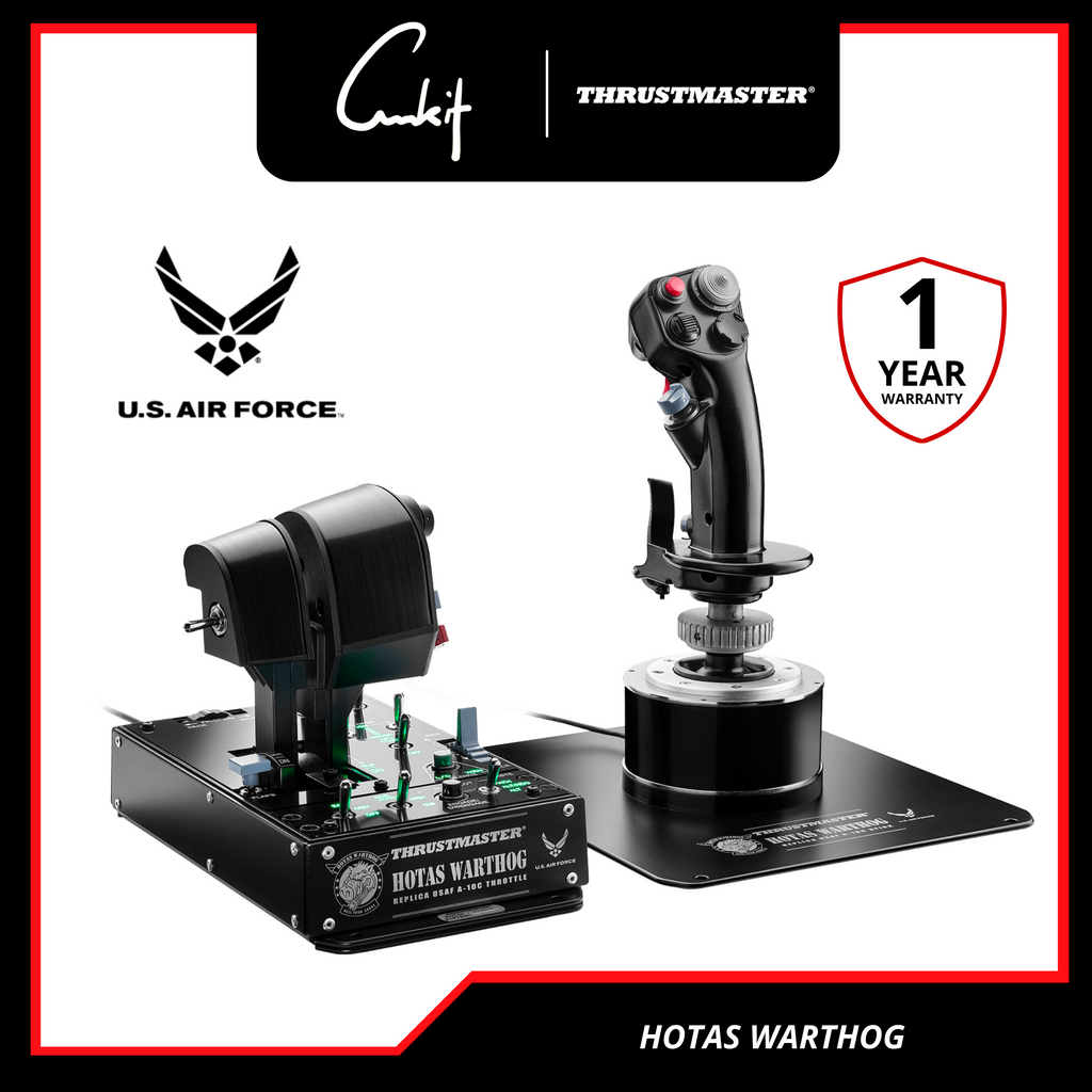 2025 SALE 】Thrustmaster Hotas Warthog Support PC Flight Simulator 2022 ...