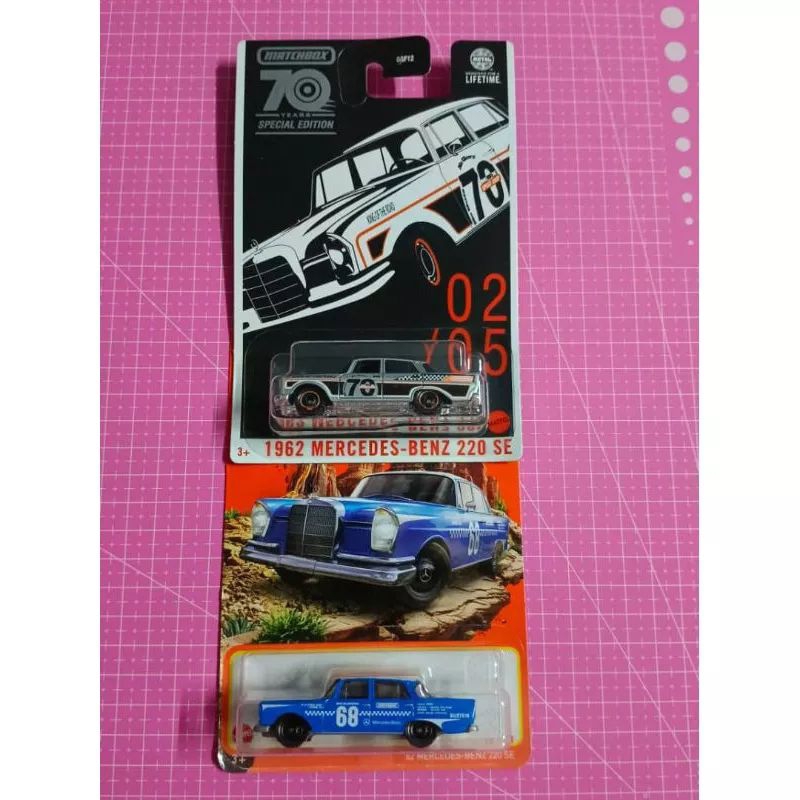 Matchbox-62 Mercedes-Benz 220 SE | Shopee Malaysia