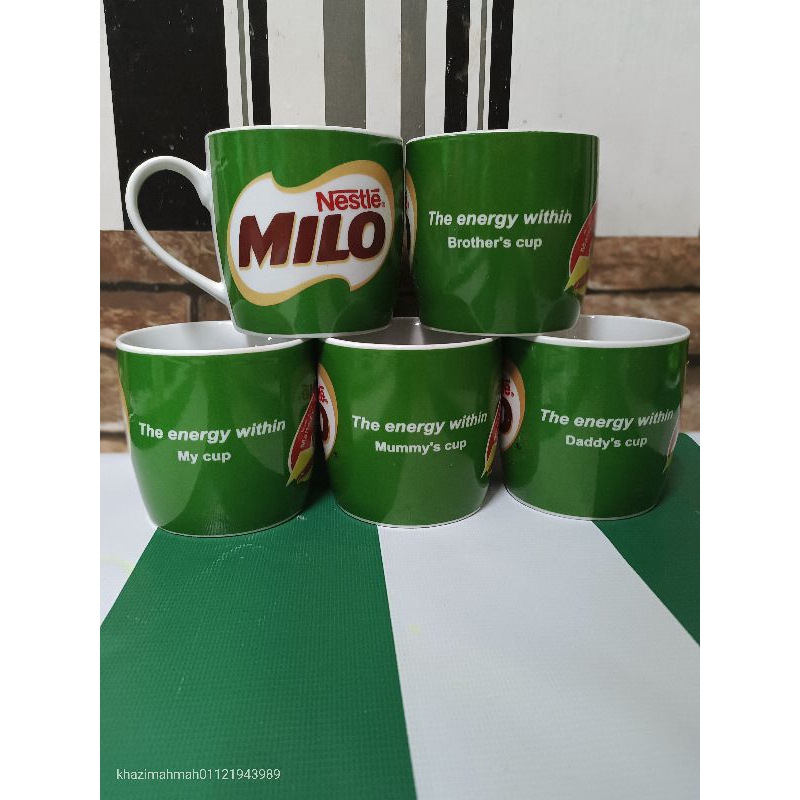 mug milo vintage limited by nestle ( Ada design yg cat X rata) | Shopee ...