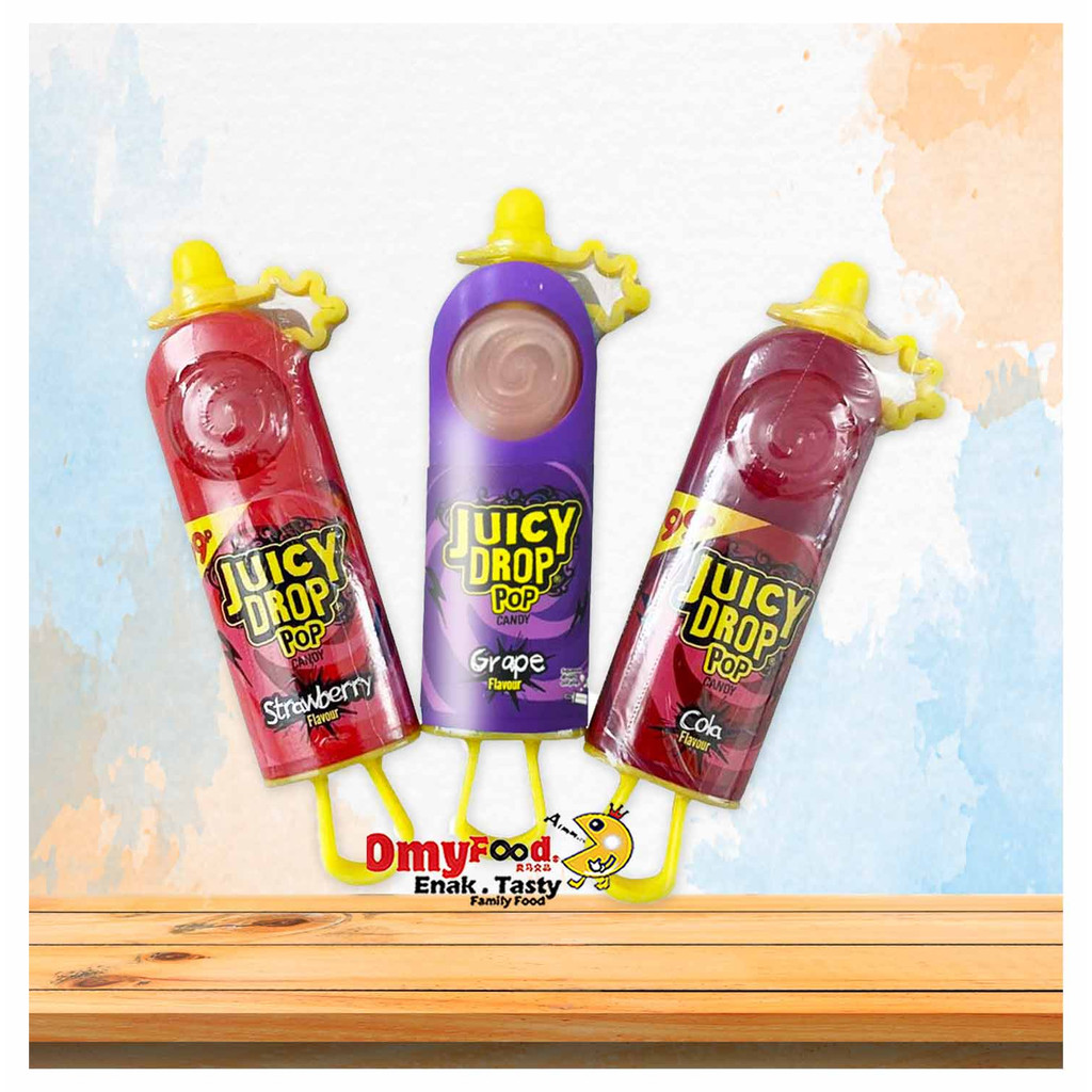 26g Juicy Drop Pop Candy Random Flavor [OmyFood] | Shopee Malaysia
