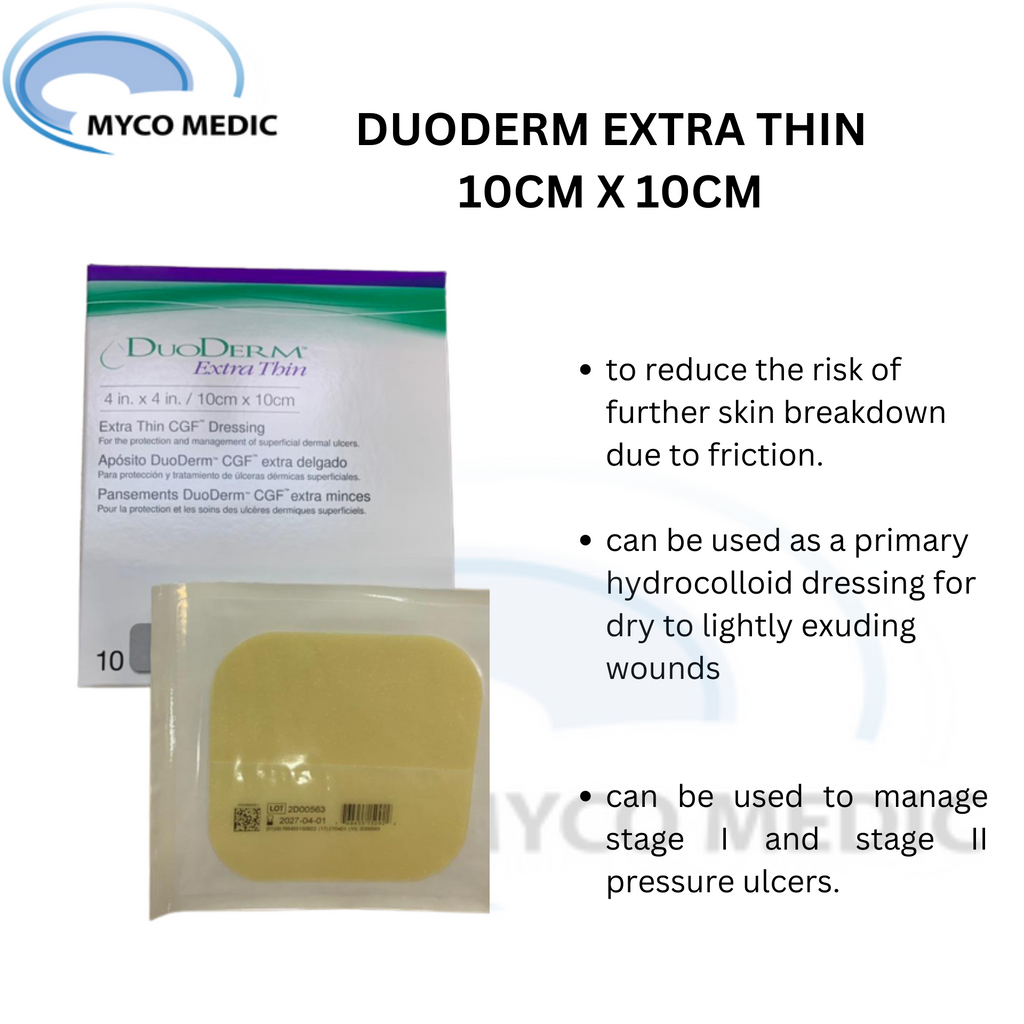 DUODERM EXTRA THIN I 10CM X 10CM I STERILE I READY STOCK | Shopee Malaysia