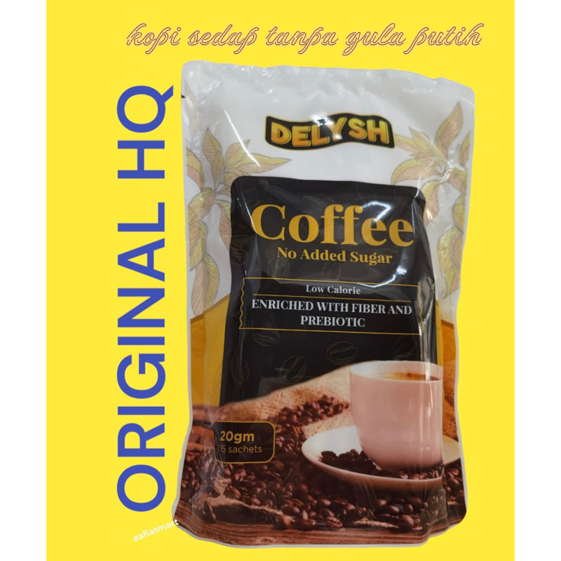 KOPI DAIFI ATAU DELYSH COFFEE tanpa gula putih kopi sedap kopi diet ...