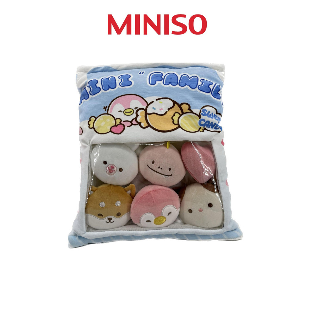 Miniso Mini Family Series Combo Set Plush | Shopee Malaysia