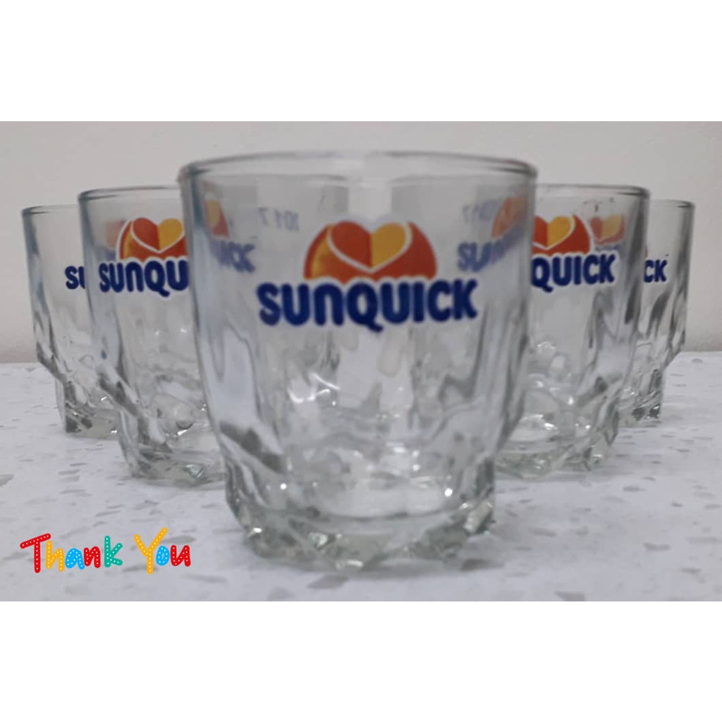 Koleksi Gelas Sunquick Edisi Tahun 2017 Glass Edition | Shopee Malaysia