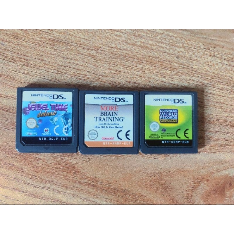Jewel Time Deluxe, Guinness World Records, More Brain Training Nintendo ...