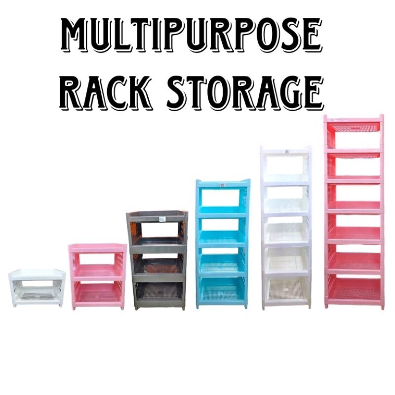 Multipurpose Rack ROOMY/Rak Plastik Tingkat/Rak Plastik Kitchen/Storage ...
