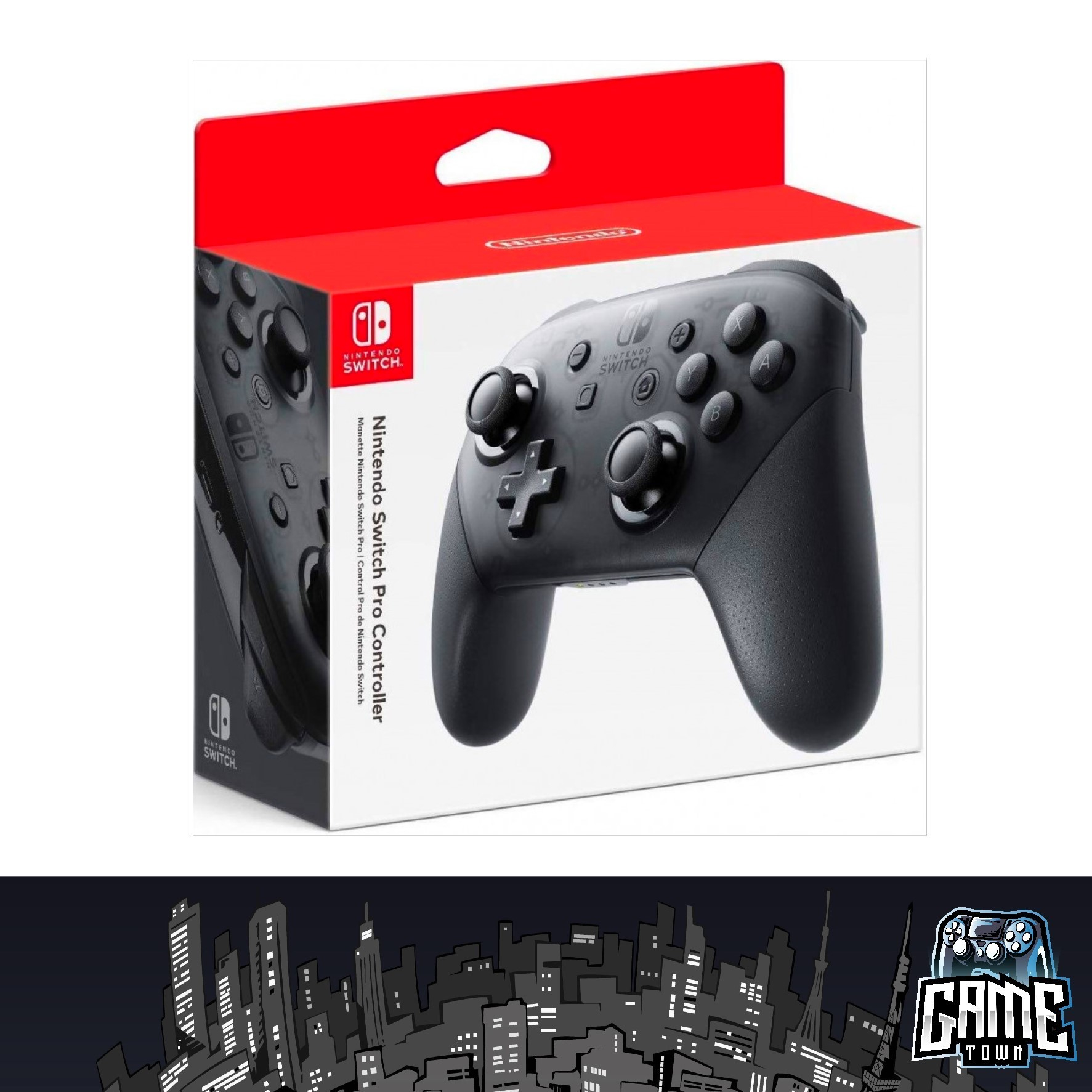 Nintendo Switch Pro-Con Controller Grey | Shopee Malaysia
