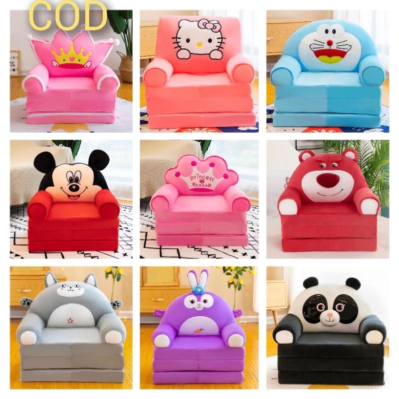 Kursi sofa budak 3 layer gebu 5 inch tebal harga murah Best price ...