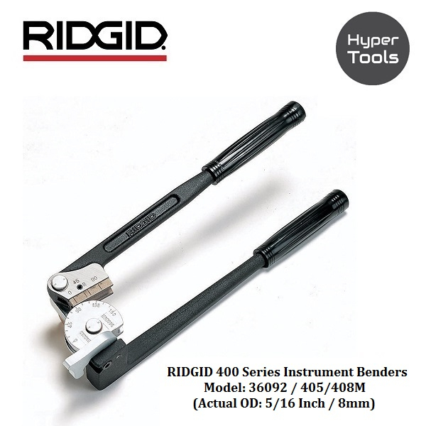 RIDGID 400 Series Instrument Benders - Model: 36092 / 405/408M (Actual ...