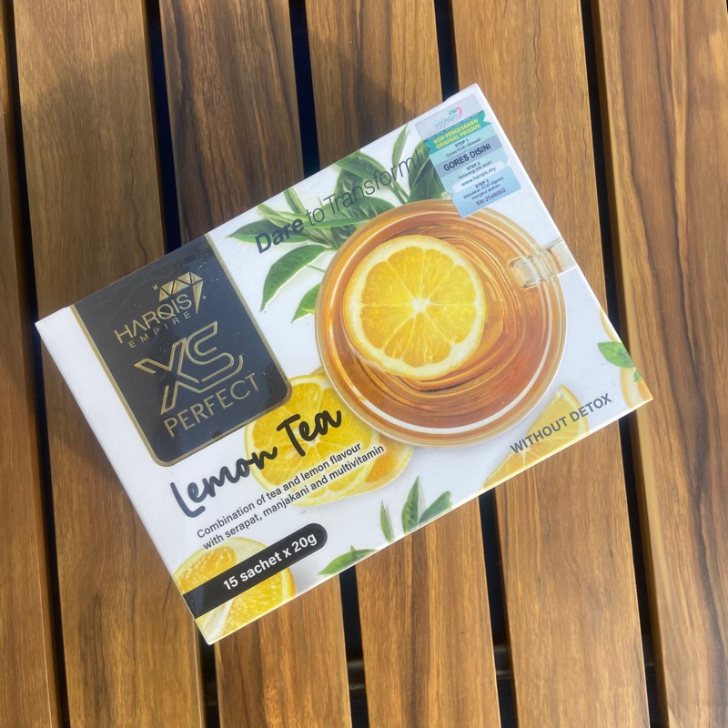[NEW PACK] LEMON TEA 🍋 XS PERFECT | Shopee Malaysia