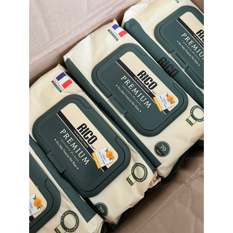 Rico Premium Wet Tissue 💛 | Shopee Malaysia