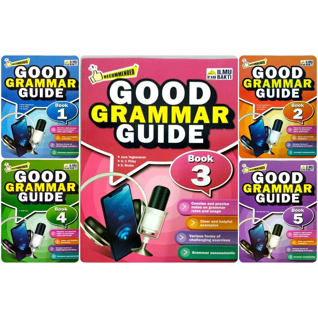 GOOD GRAMMAR GUIDE 2023 BOOK 1 - 5 [ILMU BAKTI] | Shopee Malaysia