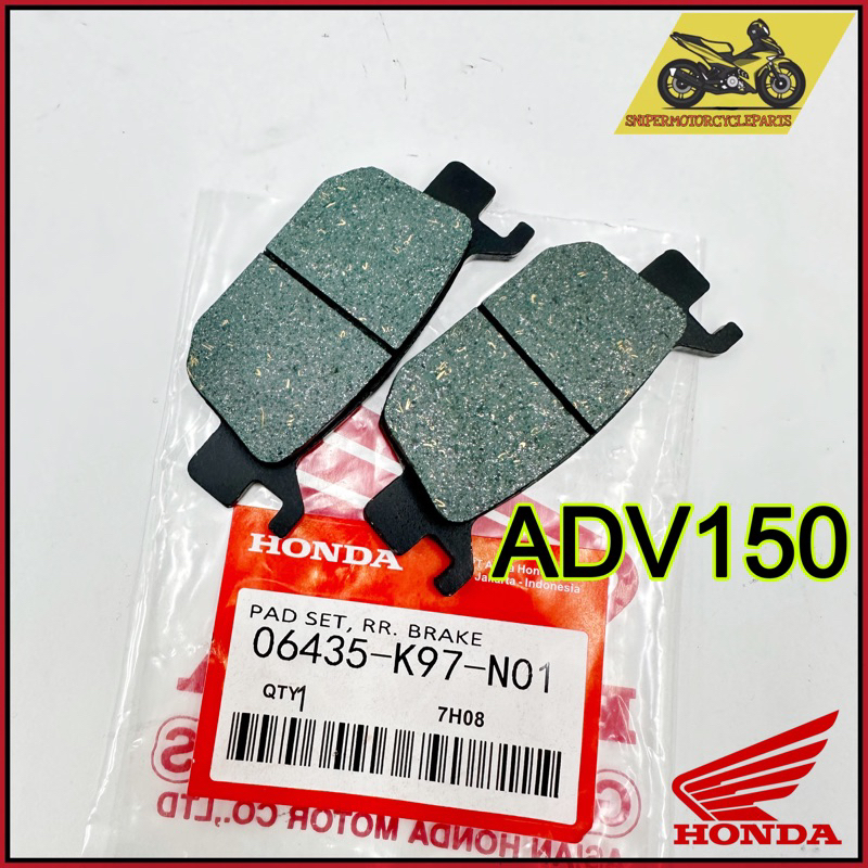 VARIO 160 / ADV160 / ADV150 BREK BRAKE PAD BELAKANG REAR DISC BRAKE PAD ...